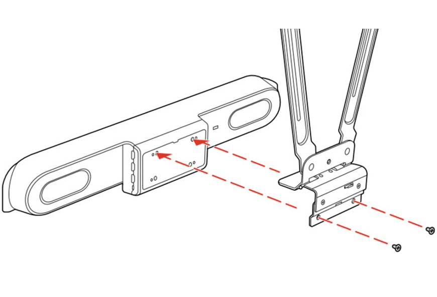 2215-88033-001 - Poly Studio X52 Display Mounting Kit — купить по ...